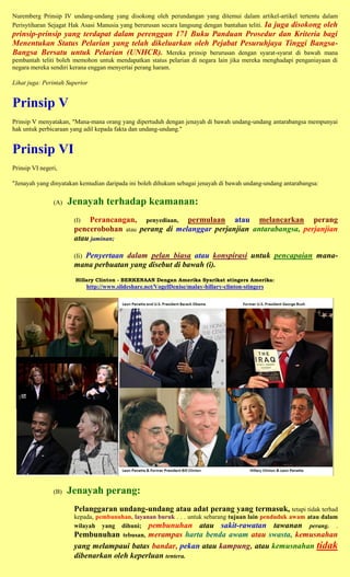 Nuremberg principle malay | PDF