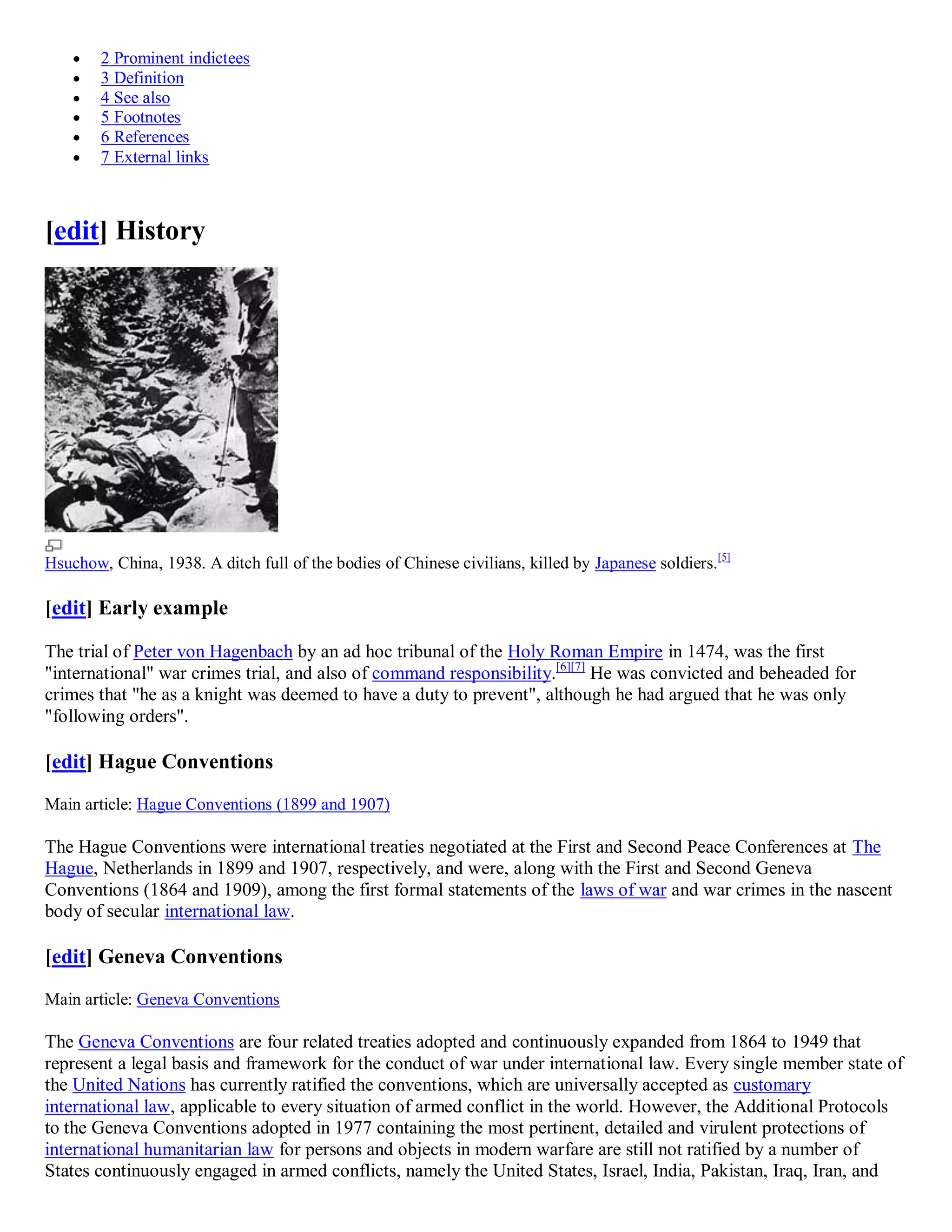 Nuremberg principles war crime (wikipedia information) | PDF