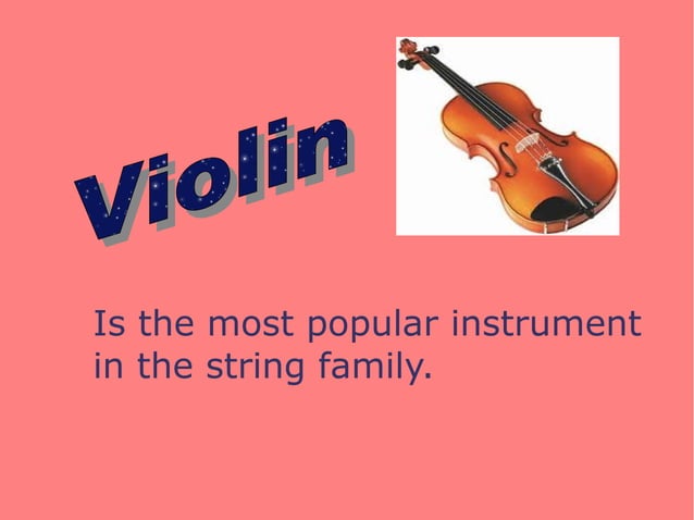 String instruments by Gabi&Nuria | PPT