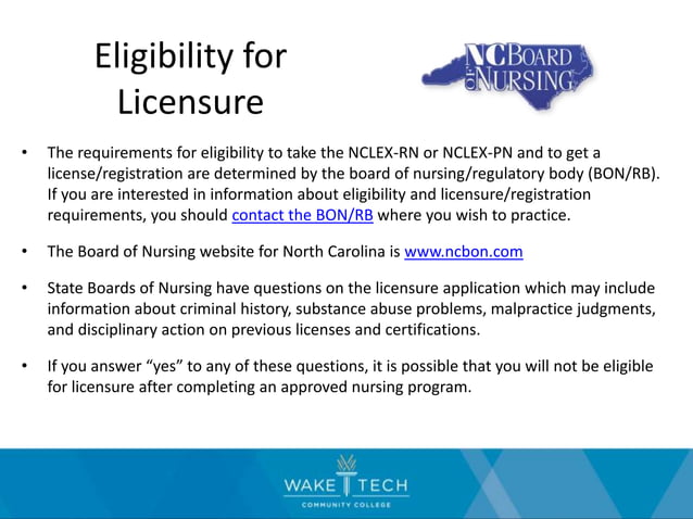 Mandatory Nursing Information Session | PPTX