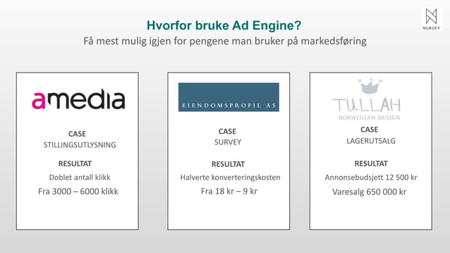 Nurofy pitch @ First Tuesday Bergen | PPTX