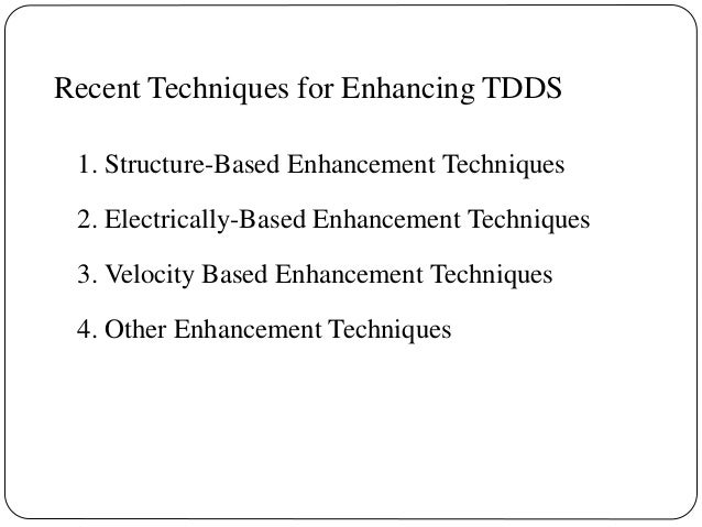 An Overview of Transdermal Drug Delivery System (TDDS)