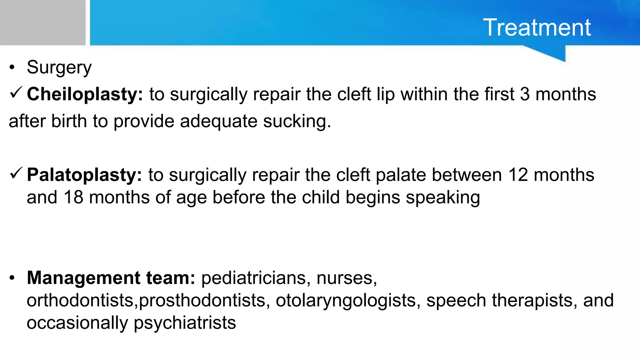 Omphalocele/Exomphalos, cleft palate & Oesophageal atresia and Nursing ...