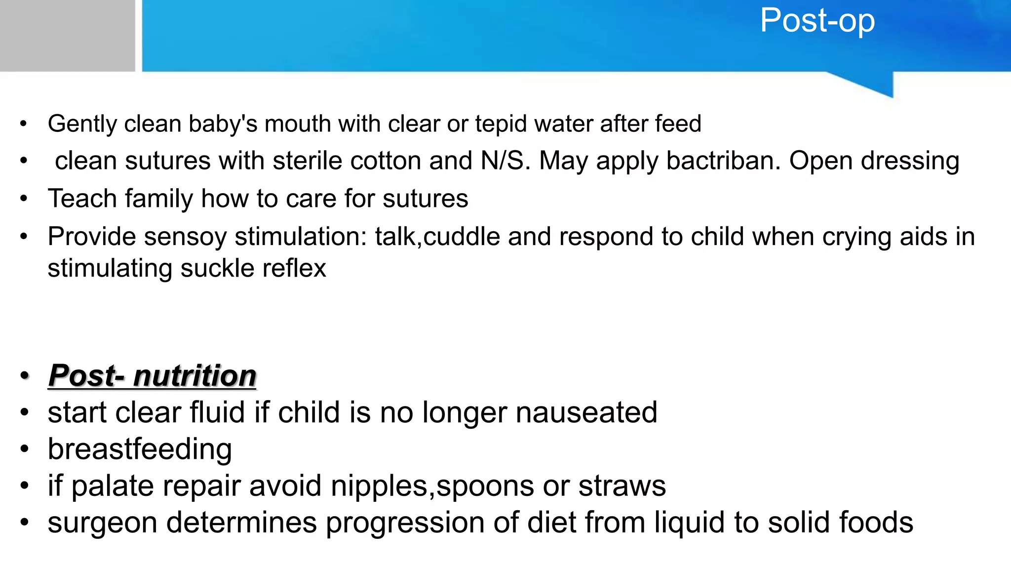 Omphalocele/Exomphalos, cleft palate & Oesophageal atresia and Nursing ...