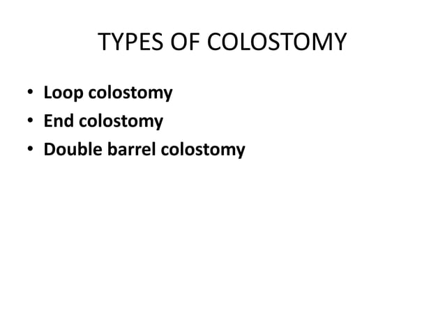 Nursing Care for Colostomy | PPTX | Digestive Disorders | Diseases and ...