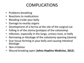 Colostomy Nursing Care
