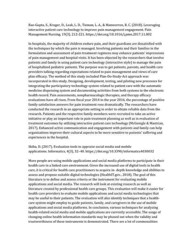 NURS 521 Nursing Informatics And Technology.docx