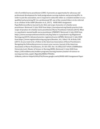 NURS 6003 Assignment Paper.docx