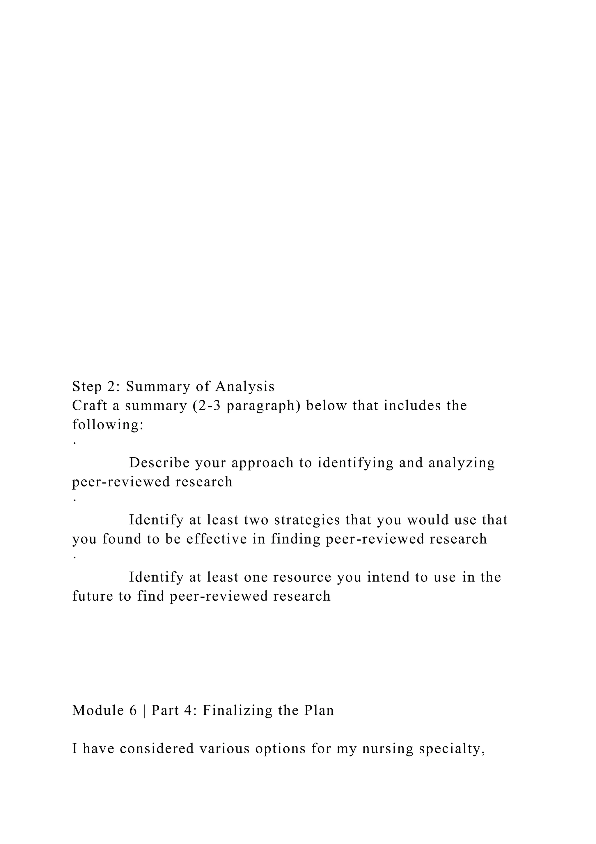 NURS 6003 Transition to Graduate Study .docx