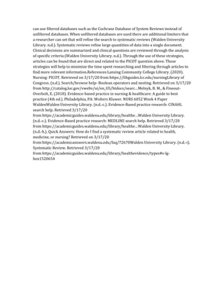 NURS 6052 Week 4 Paper Walden.docx