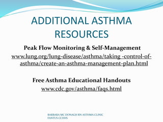 Nurse 6500 Power Point Project a Plan to Improve Asthma Care | PPT