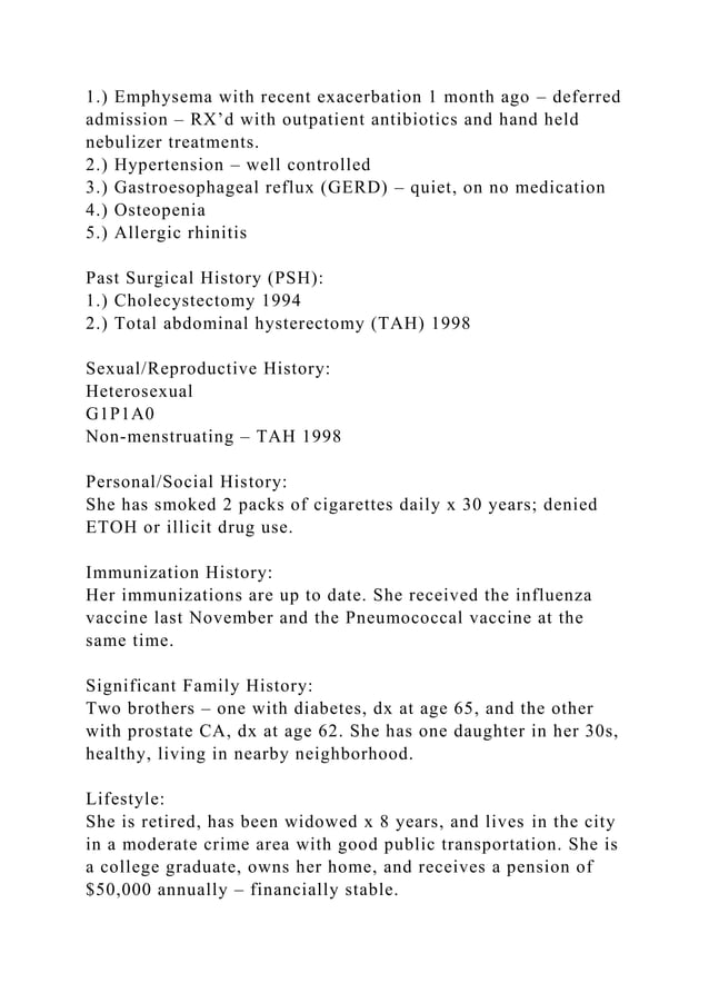 NURS 6512-COMPREHENSIVE PHYSICAL EXAMINATION CHECKLISTThe fo.docx