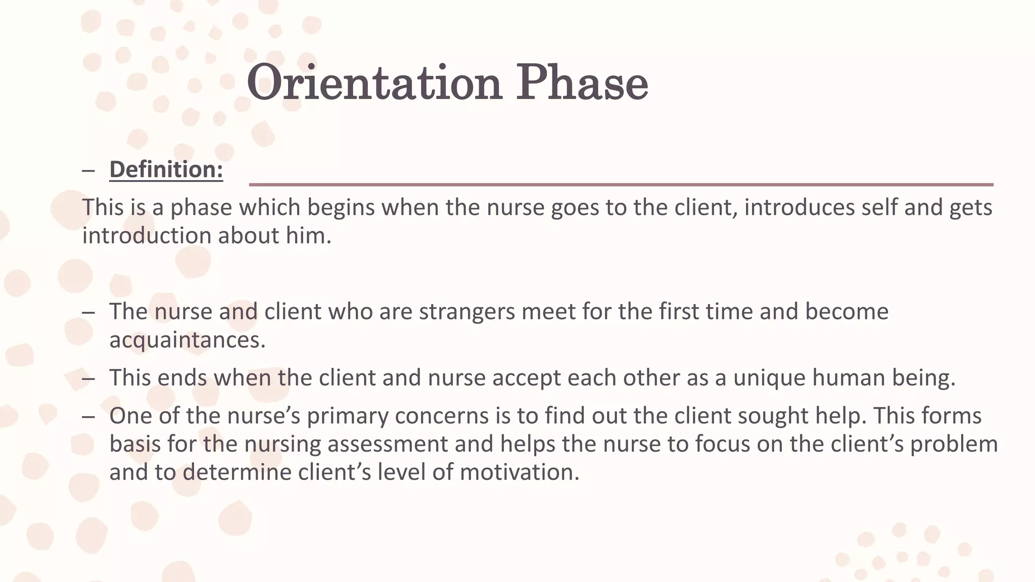 Nurse patient relationship | PPTX