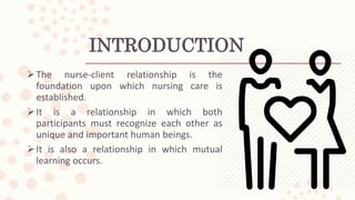 Nurse patient relationship | PPTX