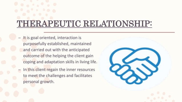 Nurse patient relationship | PPTX