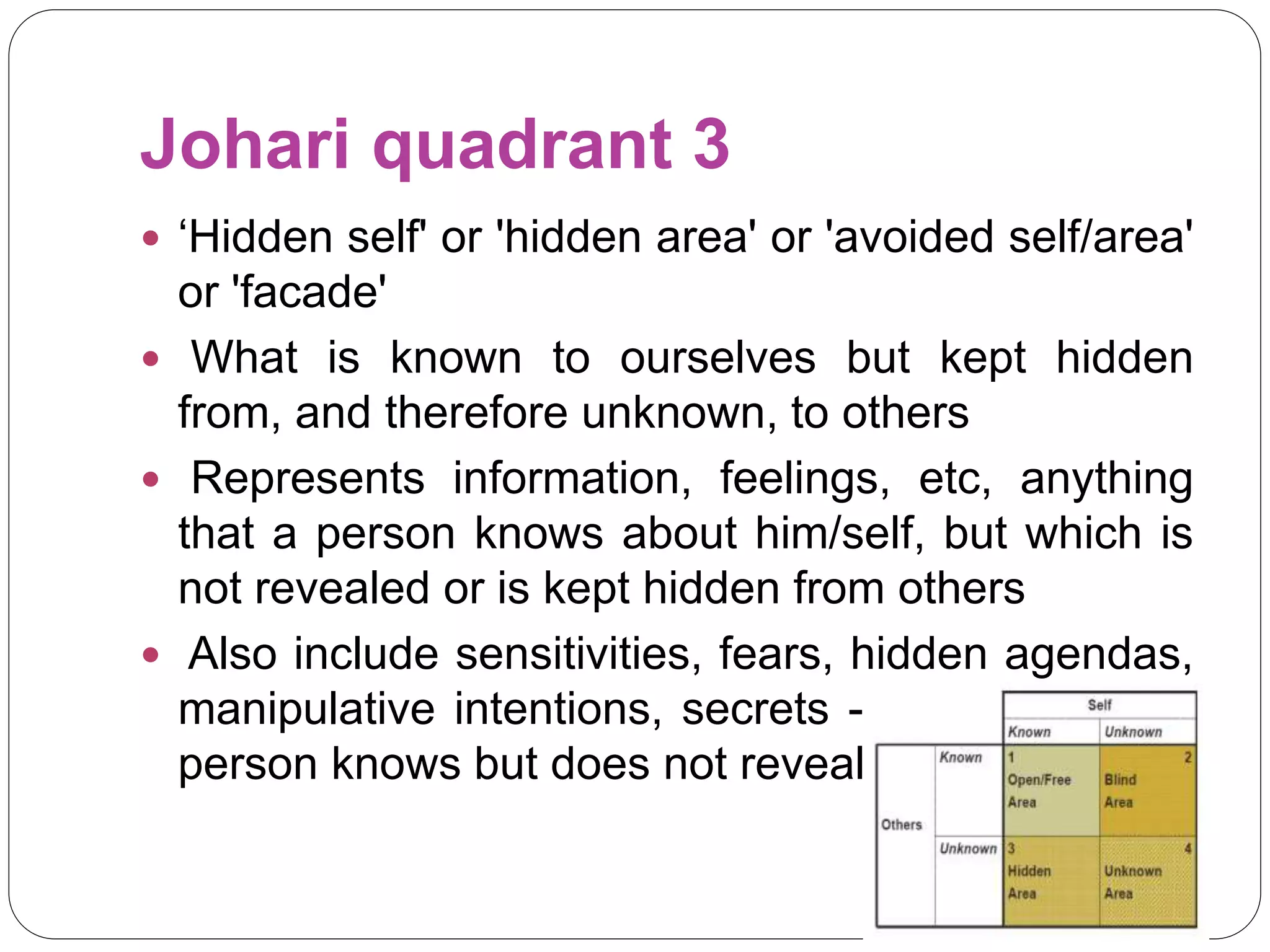 Nurse patient relationship and johari window | PPTX