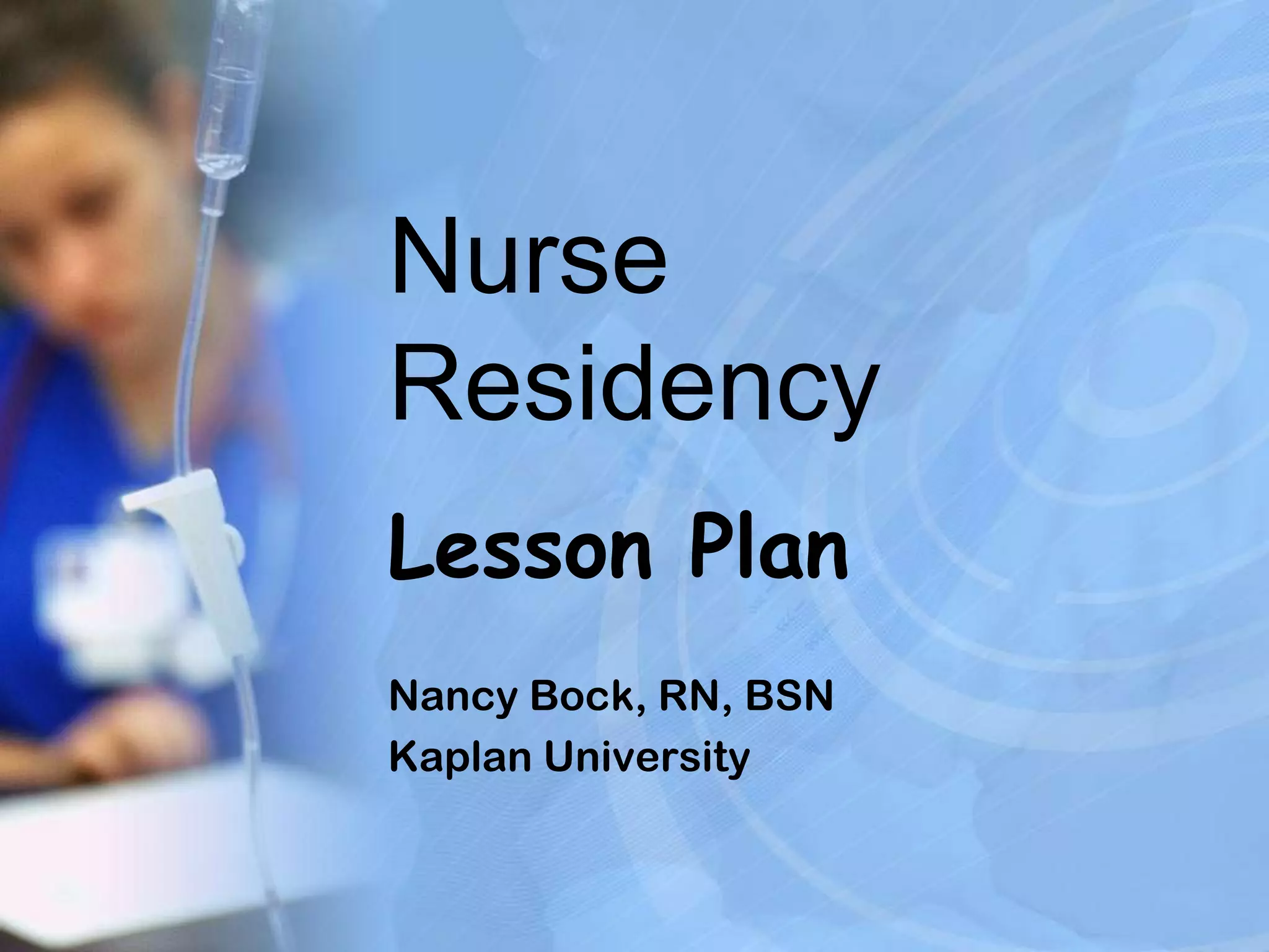 Nurse residency | PPT