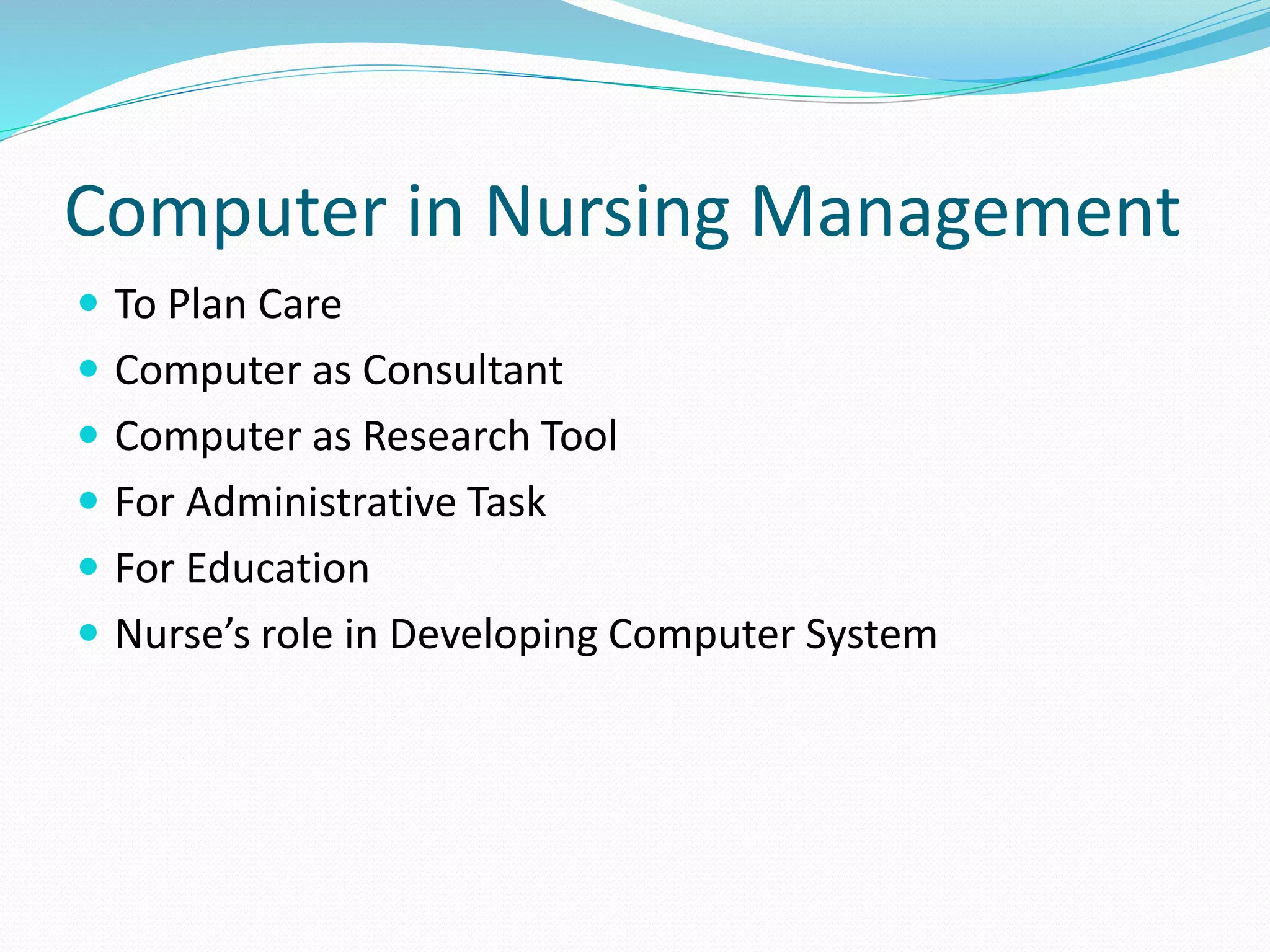 Nurse as manager | PPTX