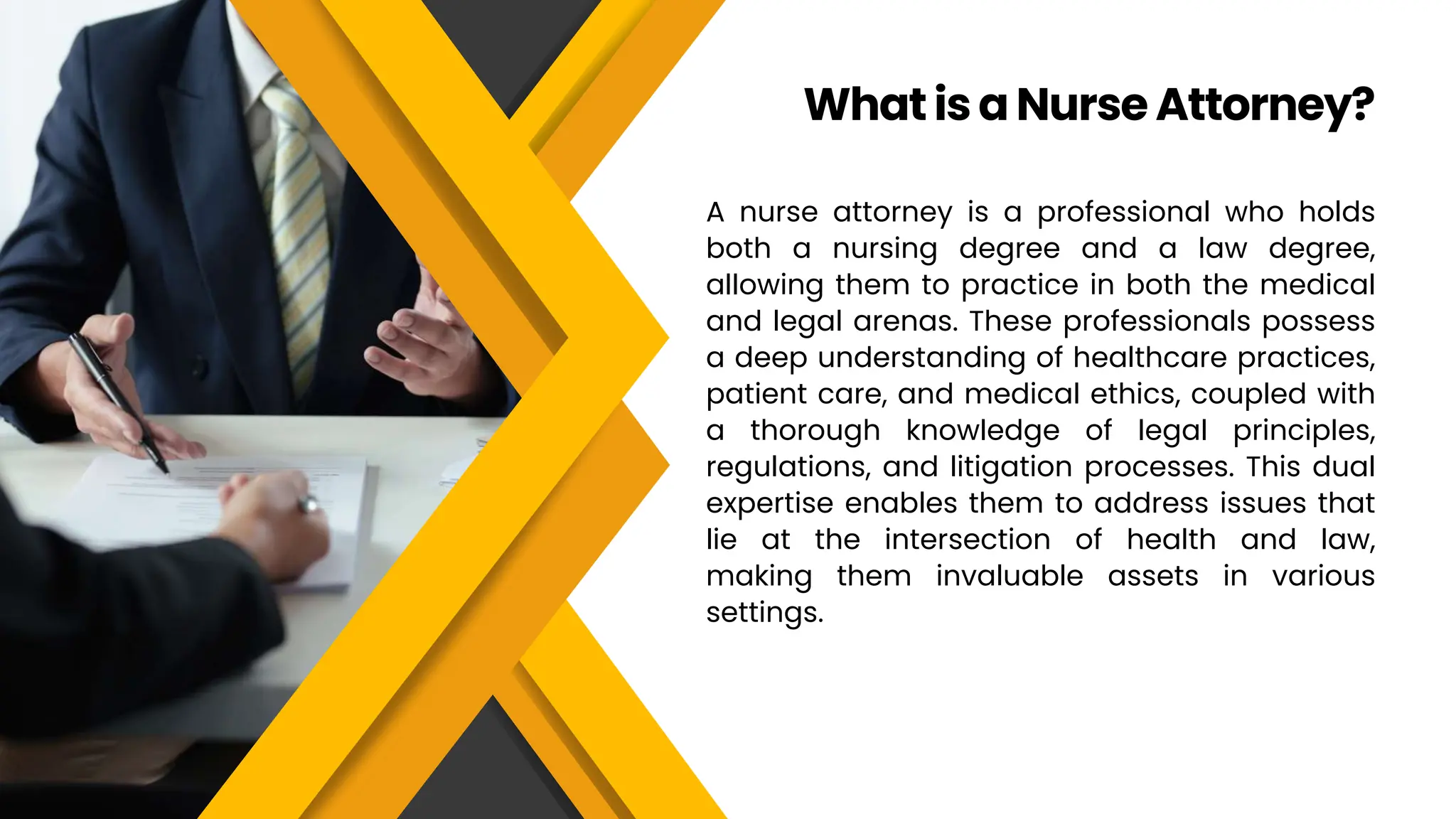 Guide to Nurse Attorney and Its Responsibilities | PPTX