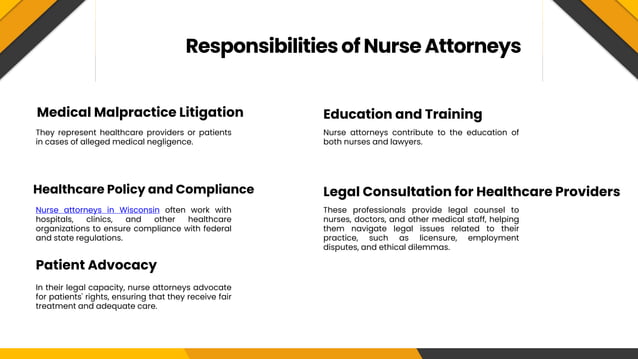 Guide to Nurse Attorney and Its Responsibilities | PPT