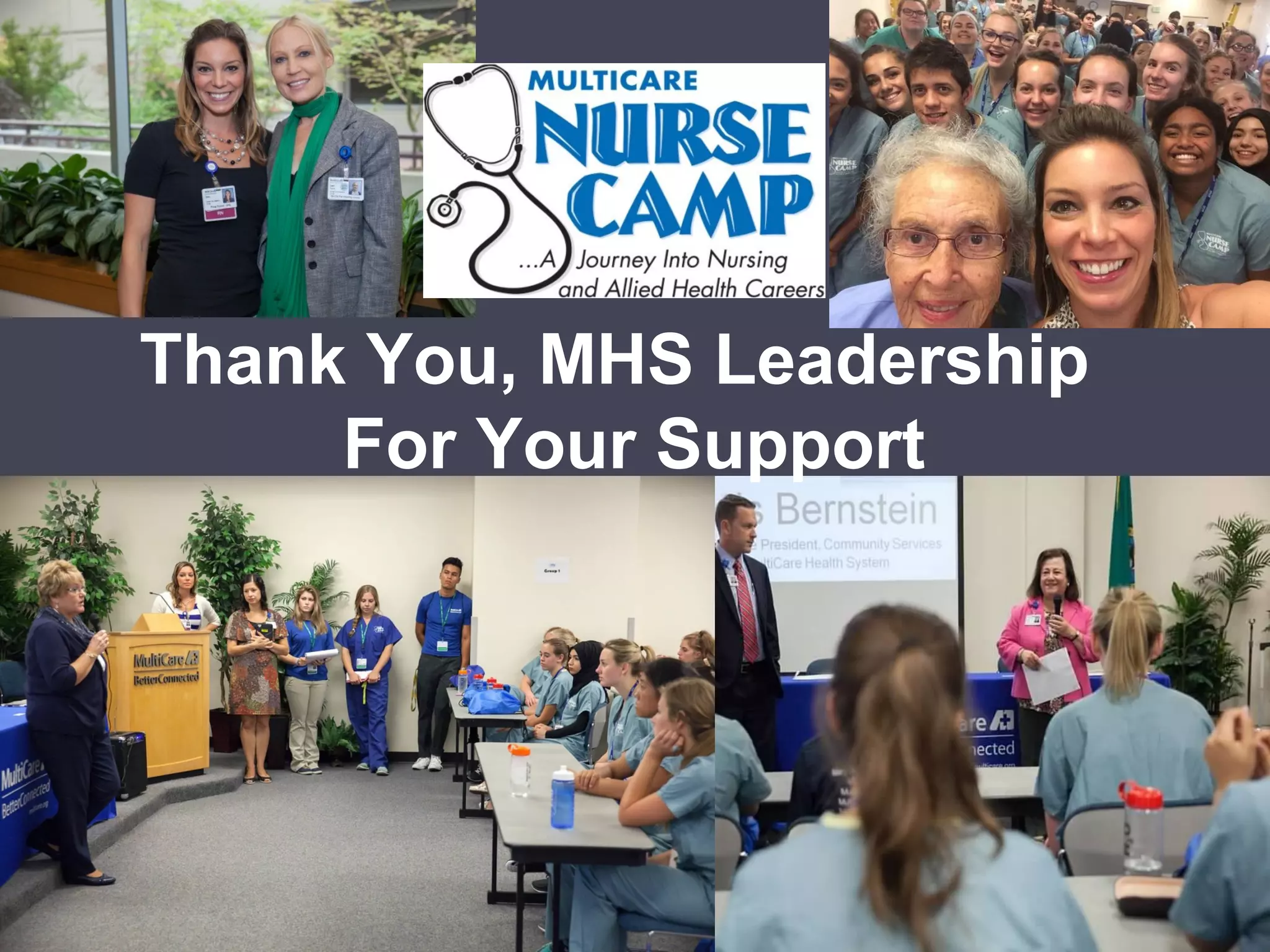 MultiCare Nurse camp final presentation 2015 | PPT