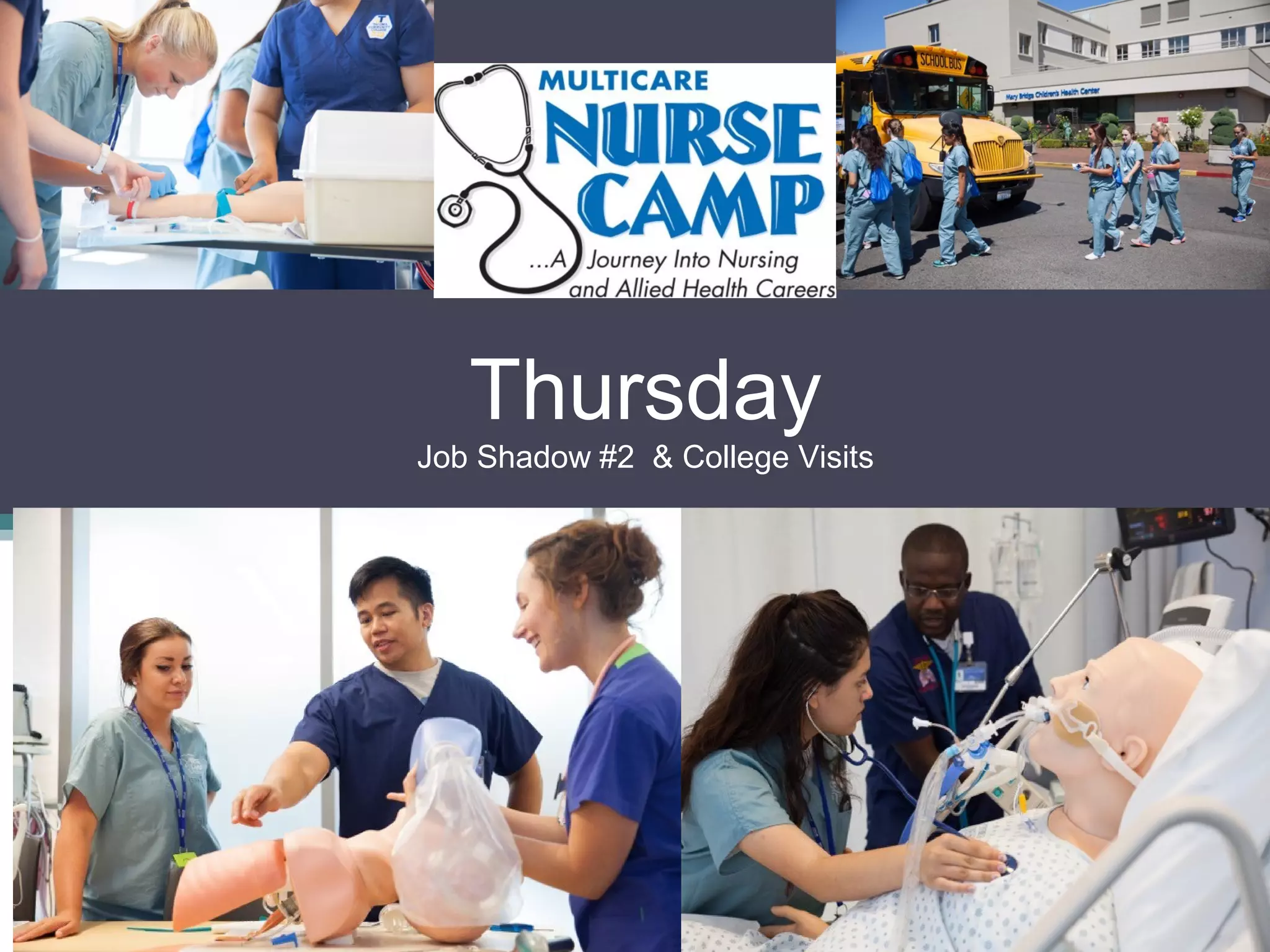 MultiCare Nurse camp final presentation 2015 | PPT