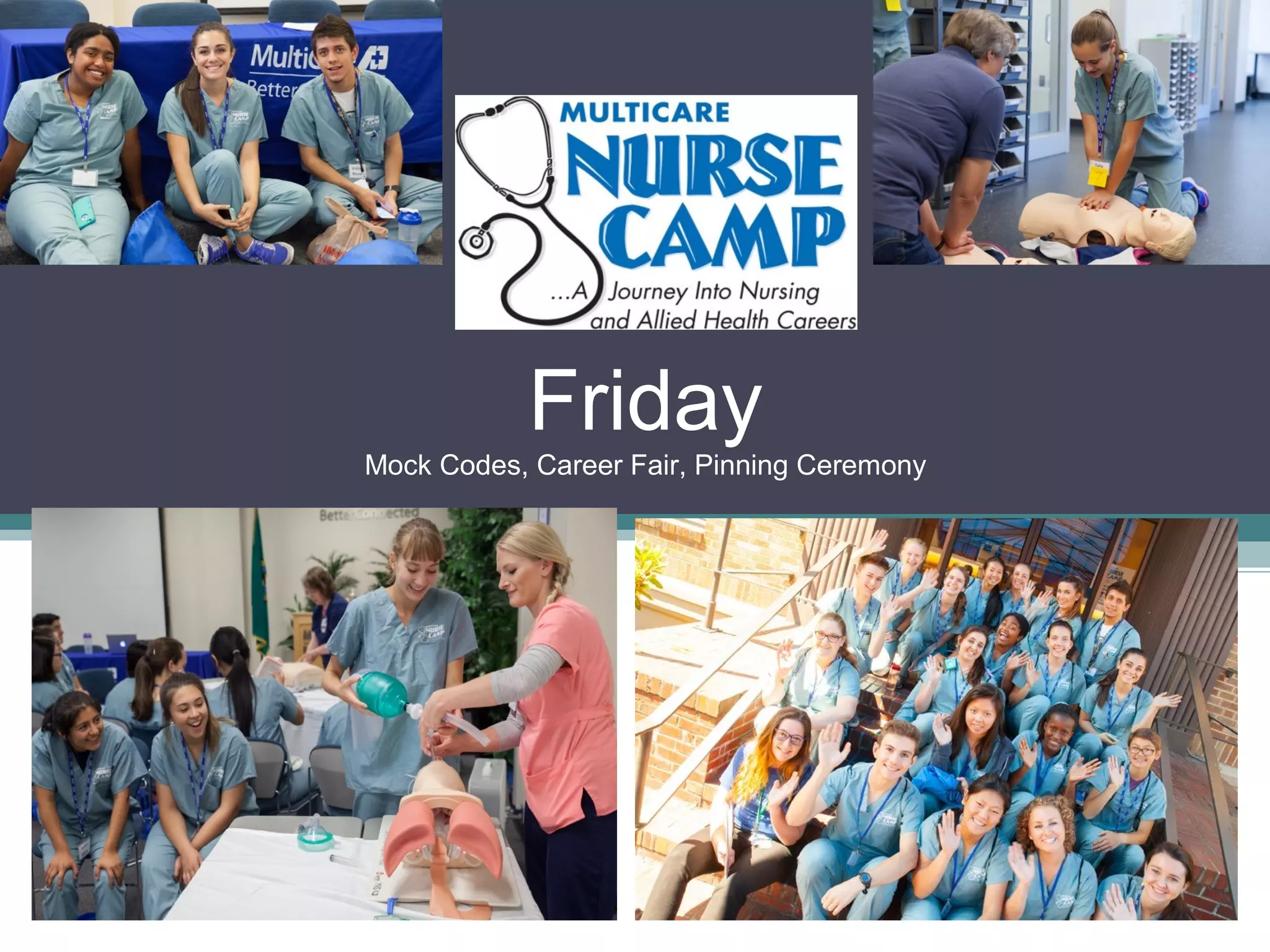 MultiCare Nurse camp final presentation 2015 | PPT