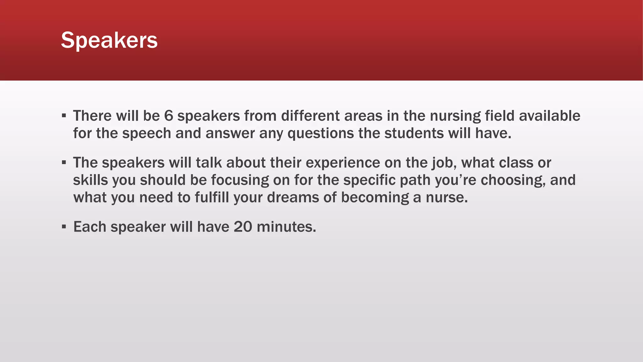 Nurse career day powerpoint | PPTX