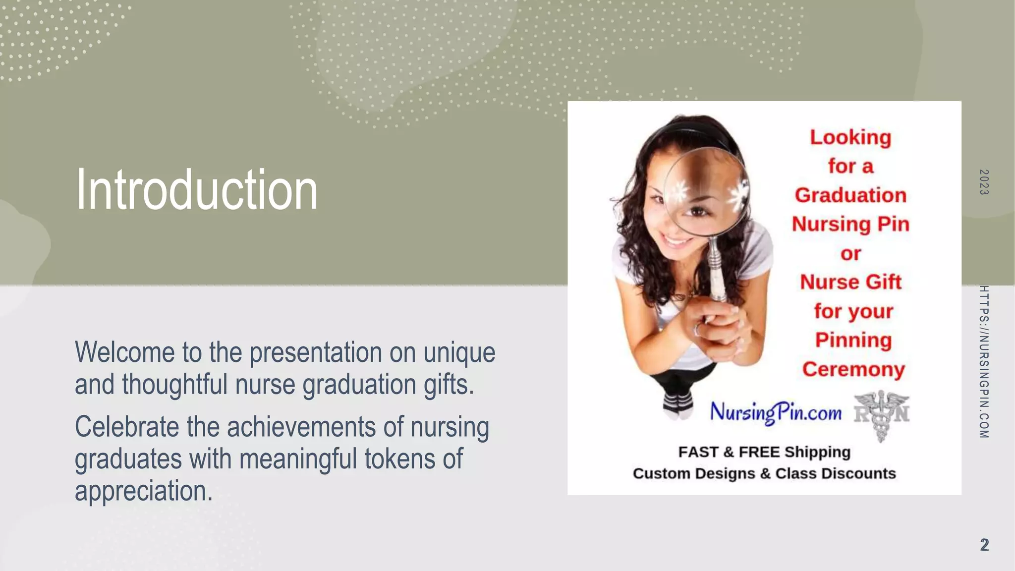Nurse Graduation Gifts | PPTX | Graduation | Personal Celebrations & Life Events