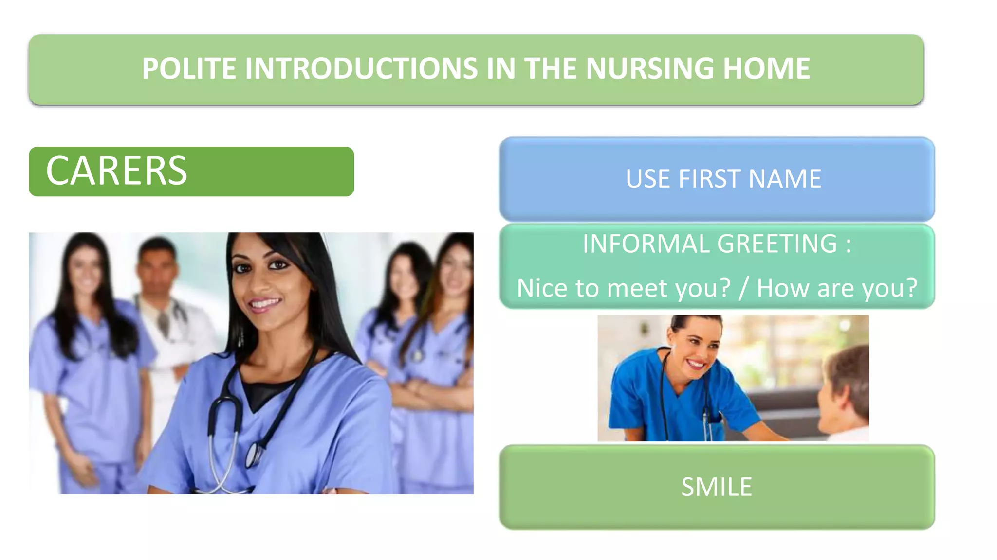 Nurse patient care Customer relationship | PPTX