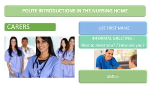 Nurse patient care Customer relationship | PPT
