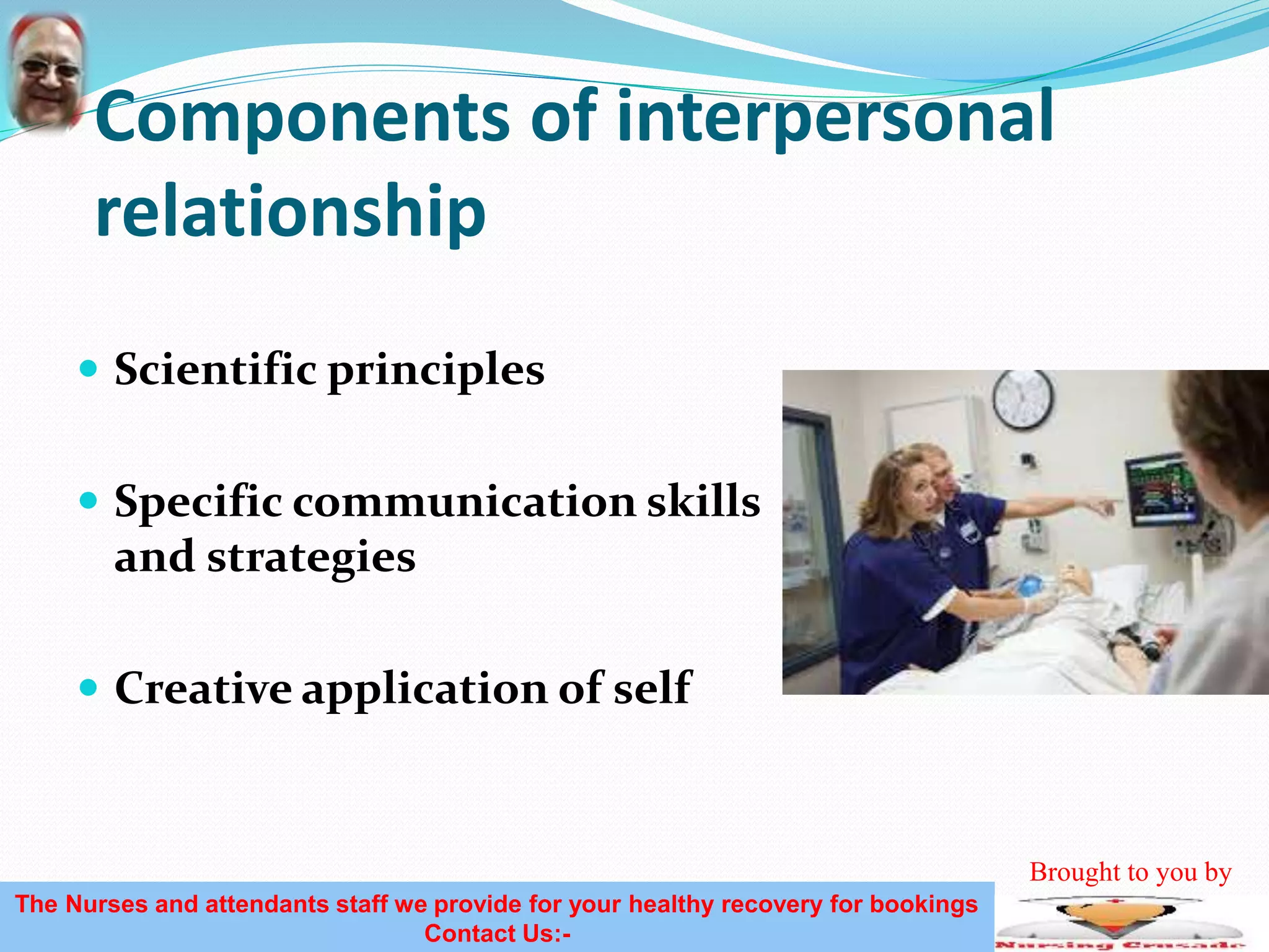 Nurse – patient relationship | PPTX