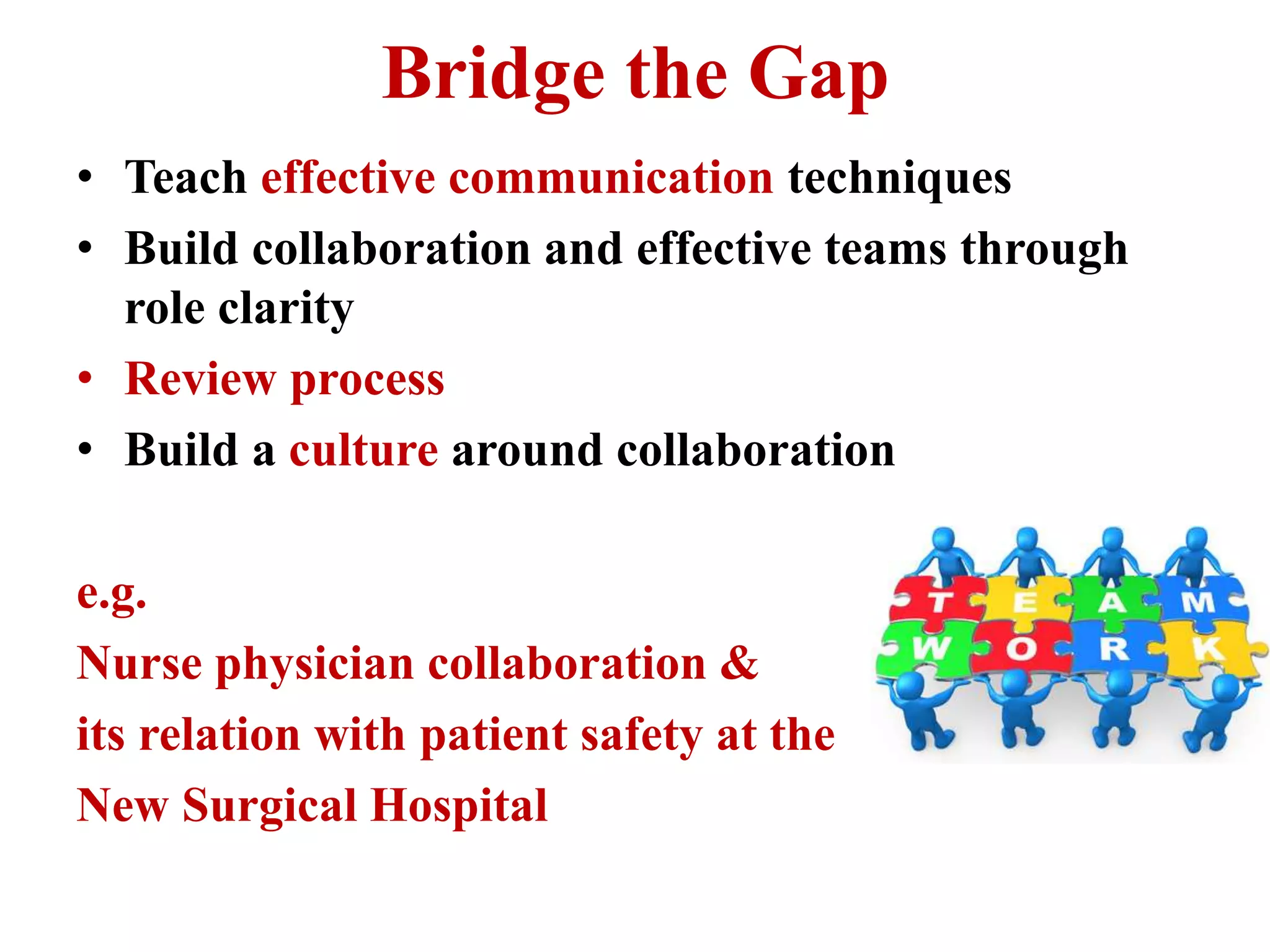 Nurse physician collaboration in health care | PPTX