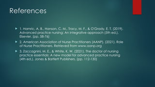 Nurse Practitioner – Roles, Types, Competencies | PPTX