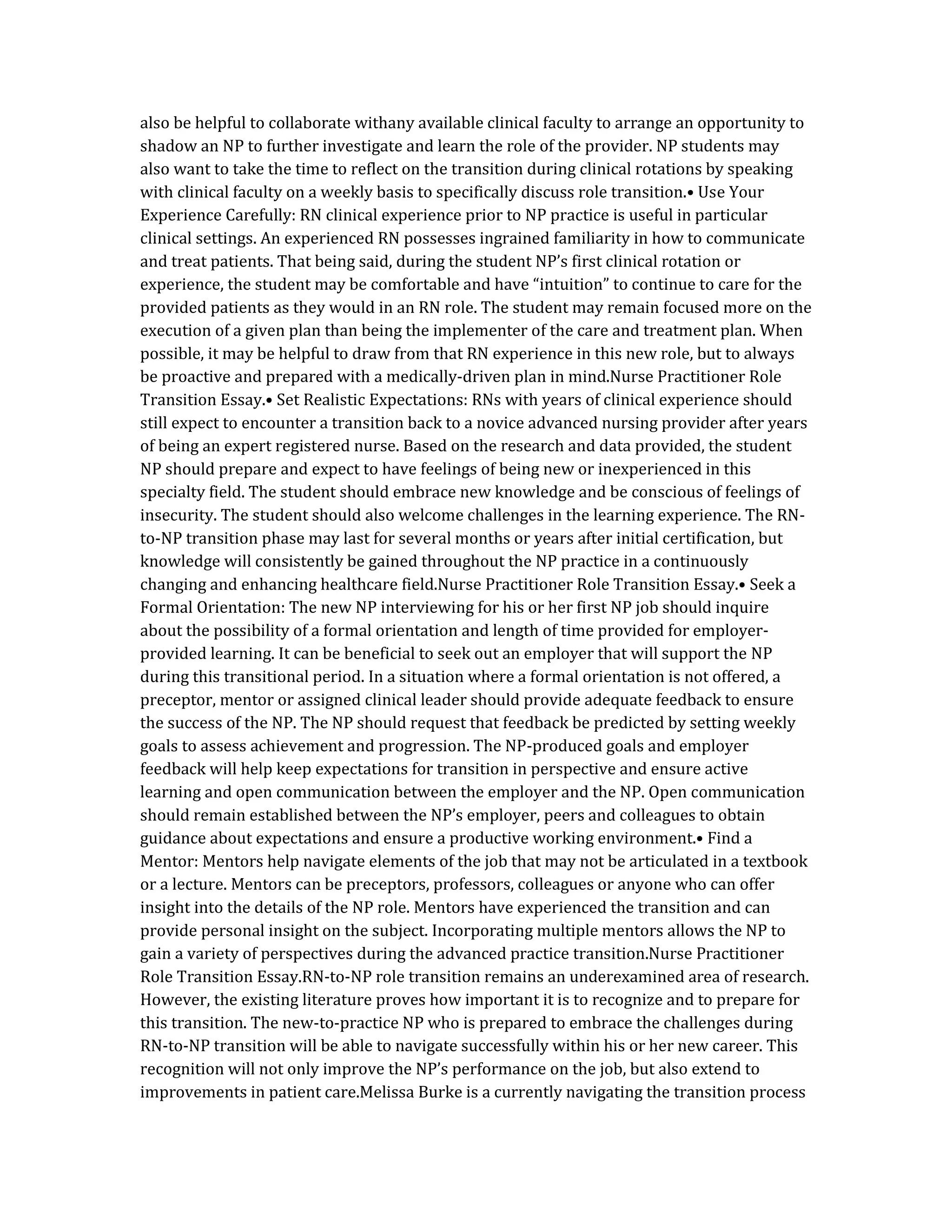 Nurse Practitioner Role Transition.docx