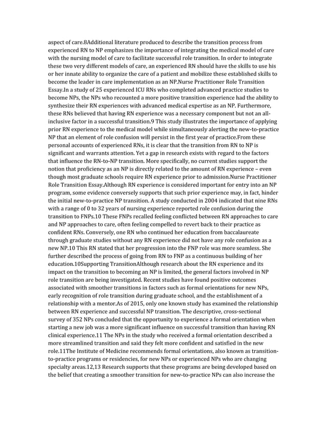 Nurse Practitioner Role Transition.docx