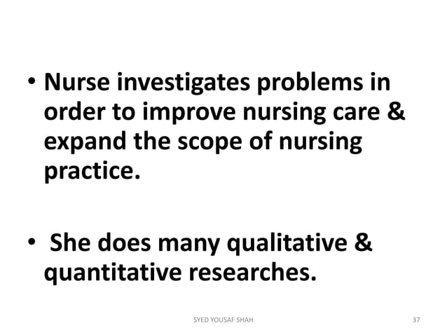 Nurse Role.ppt YEAR 1 SEMESTER 1 BSN,,,, | PPT