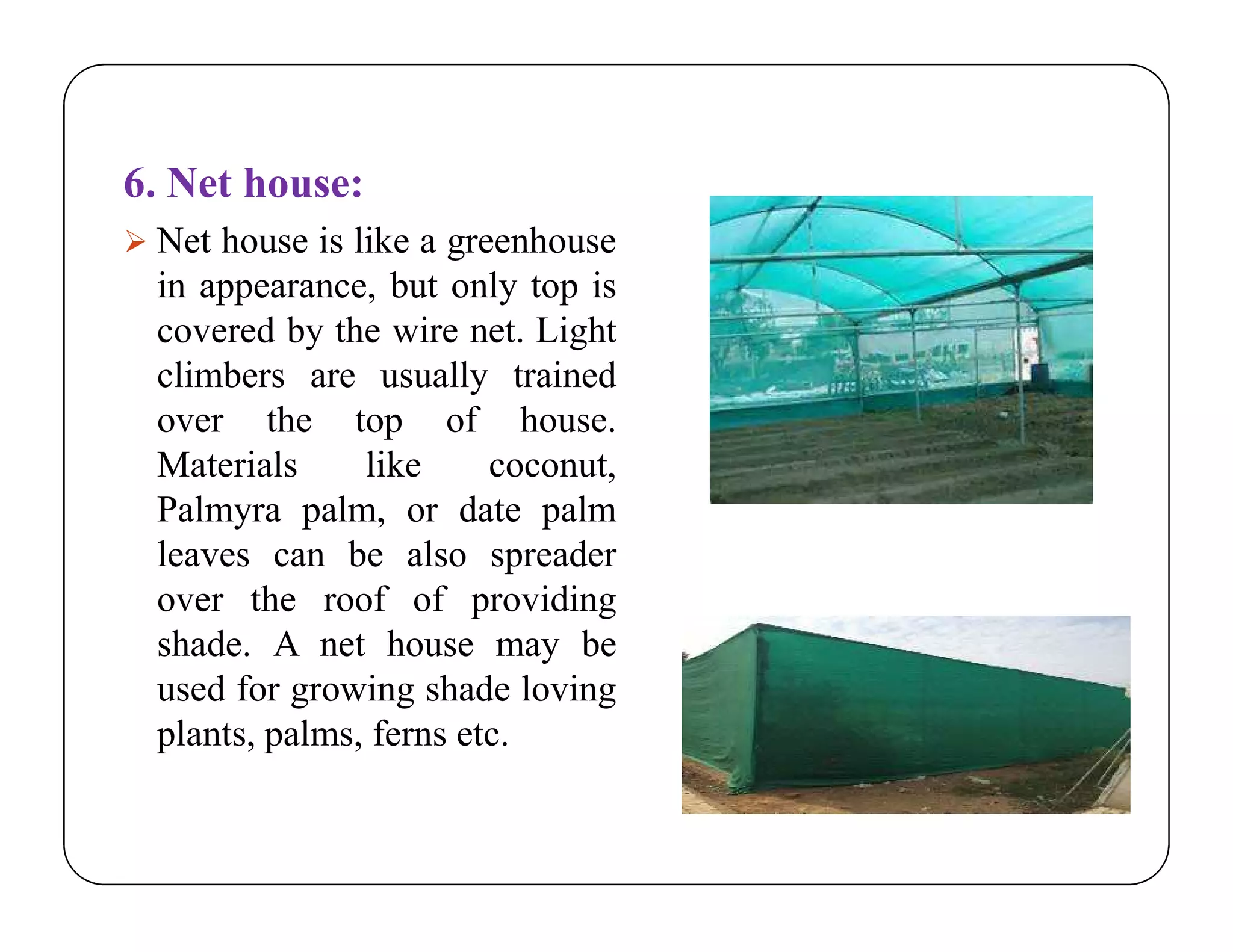 Nursery types, Structure, Components, Planning and Lay out of Nursery | PDF