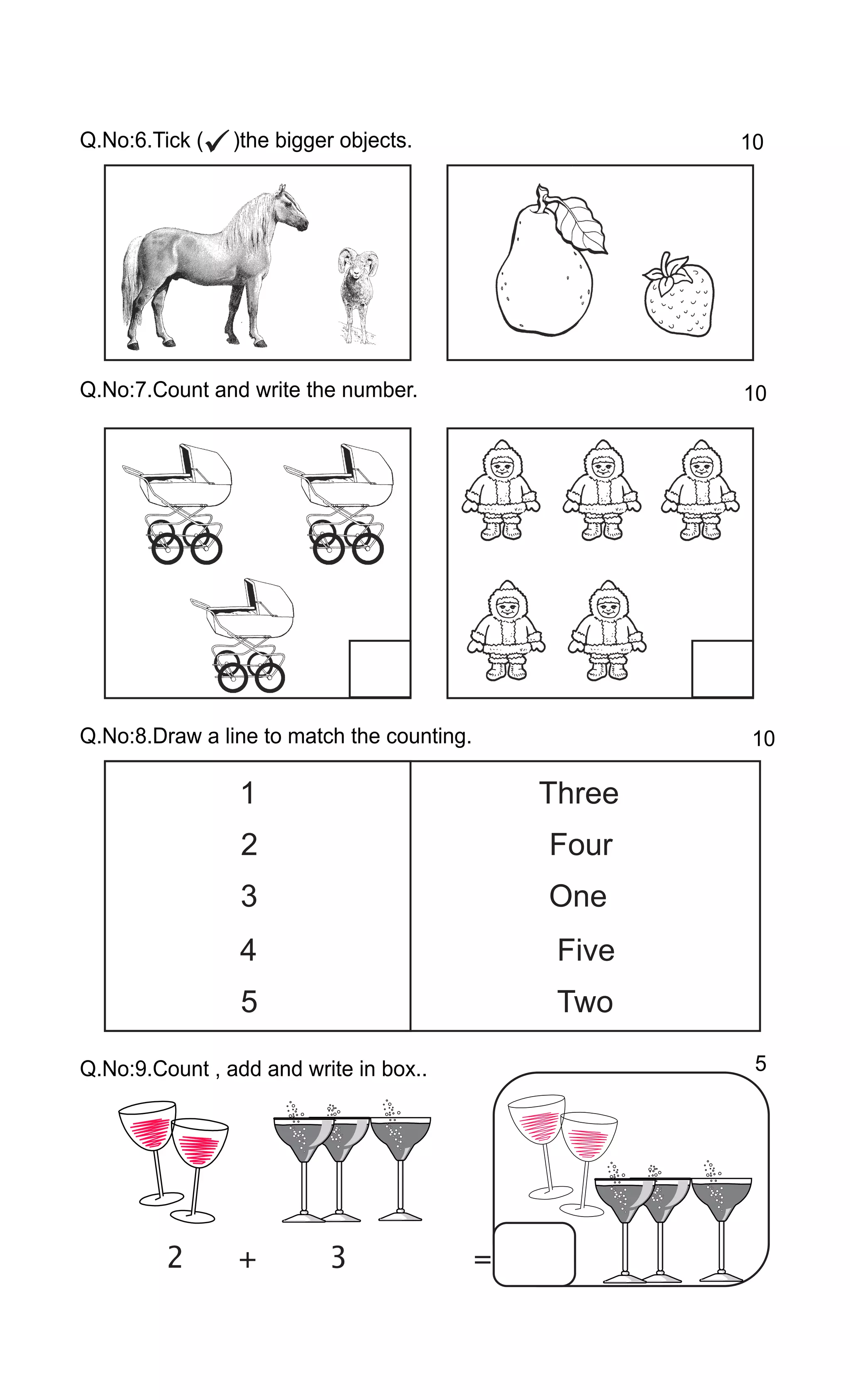 Nursery all papers | PDF | Educational Assessment | Education