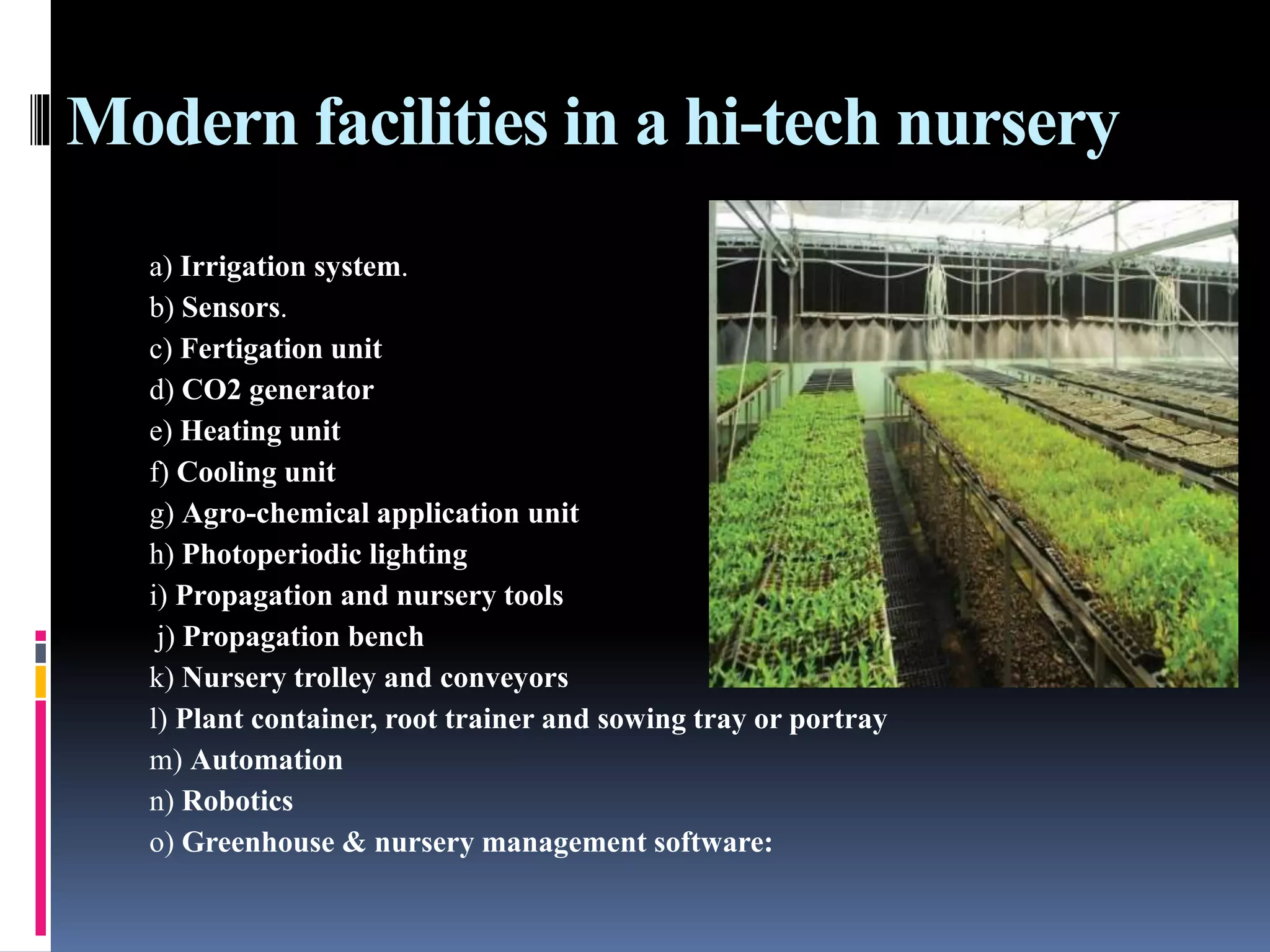 Nursery raising under protected structures | PPTX