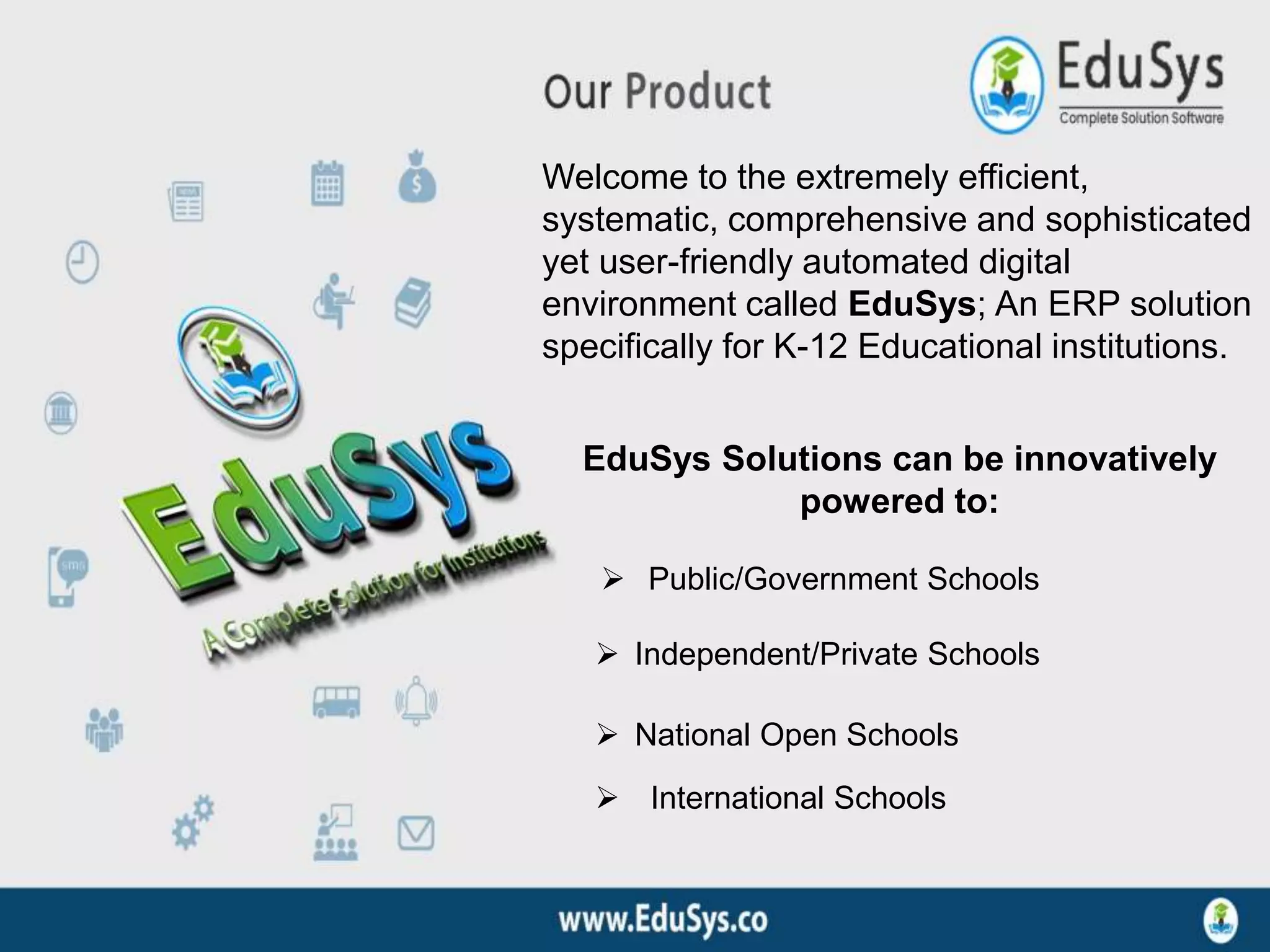 Nursery school management system software ppt free | PPTX