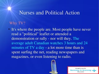 Nurses and political action | PPT