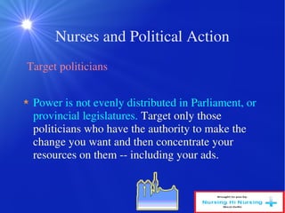 Nurses and political action | PPT
