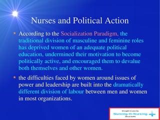 Nurses and political action | PPT