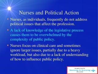 Nurses and political action | PPT