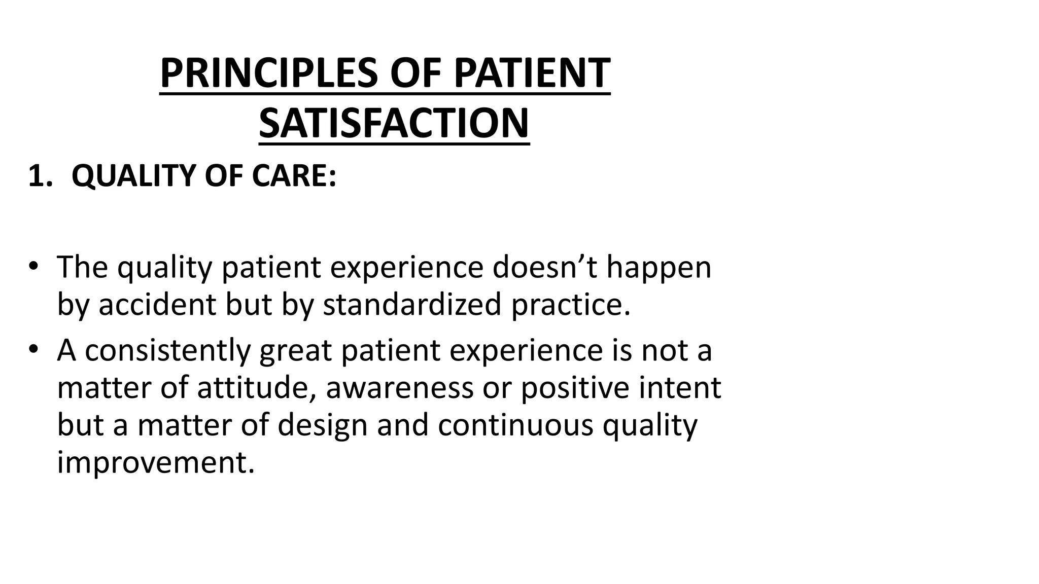 Nurse satisfaction and patient satisfaction | PPTX