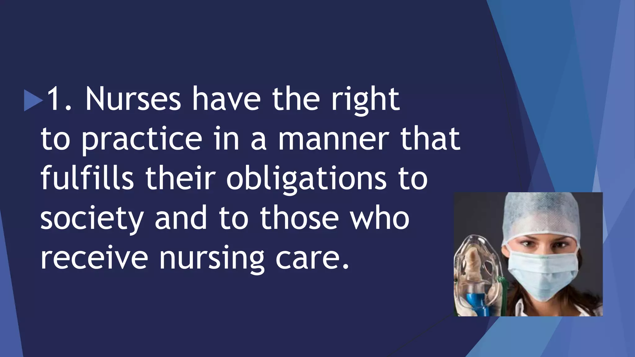 Nurse’s Bill of Rights | PPTX