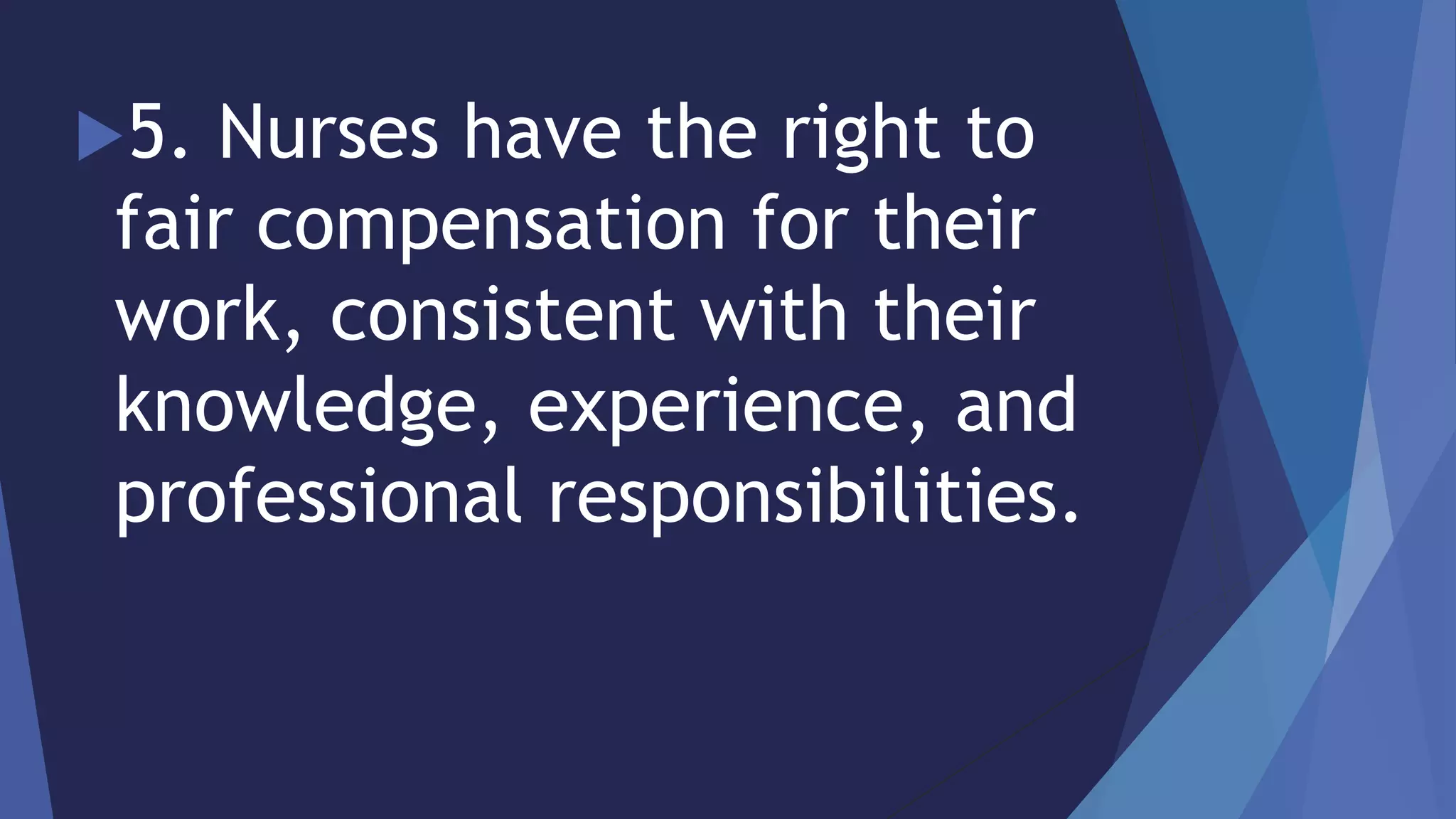 Nurse’s Bill of Rights | PPTX