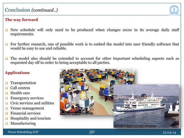 Nurse schedule goal programming (Cyclical) | PPTX | Business | Business ...