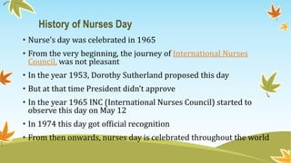 Nurses day | PPTX
